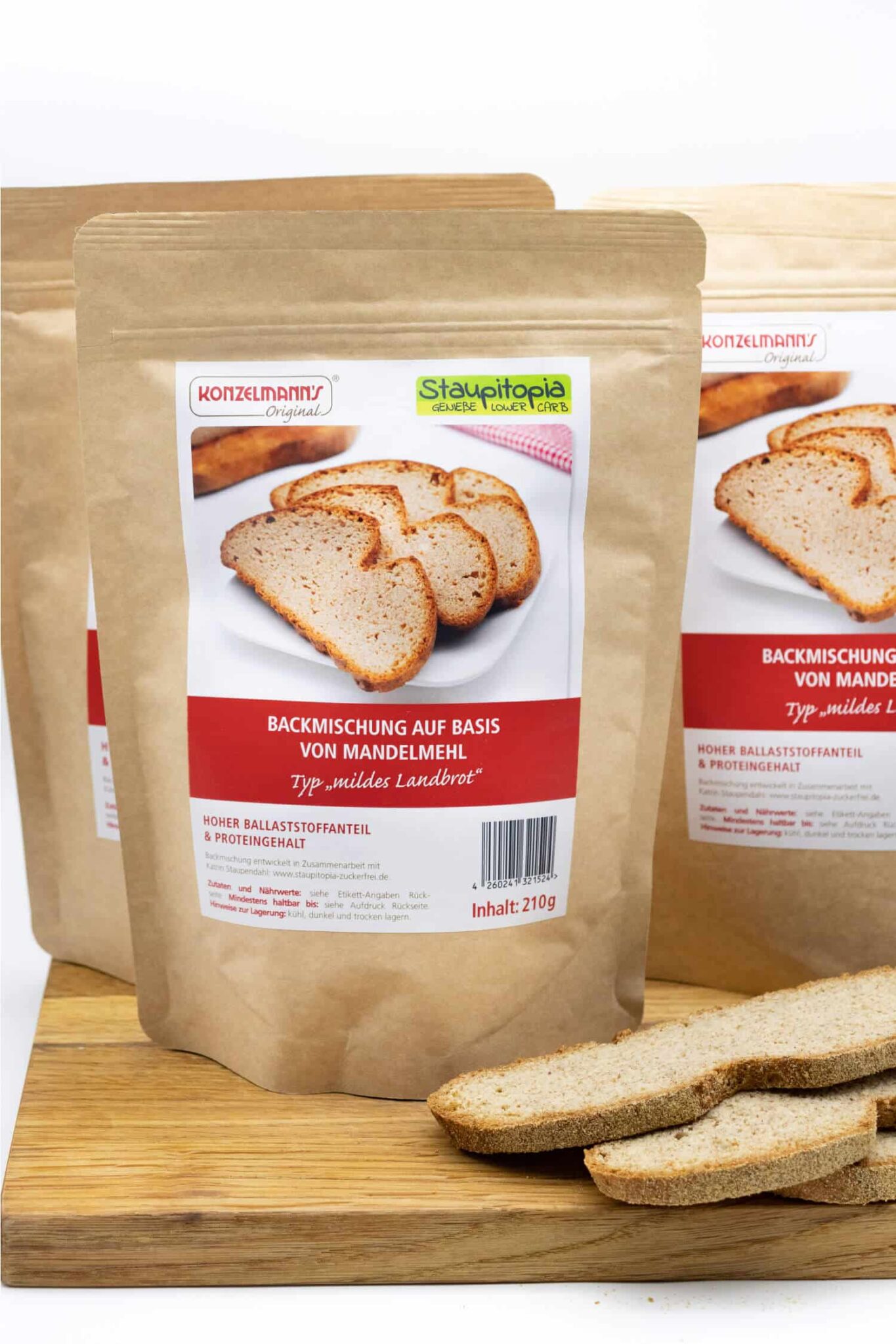 Low Carb Backmischung Brot
